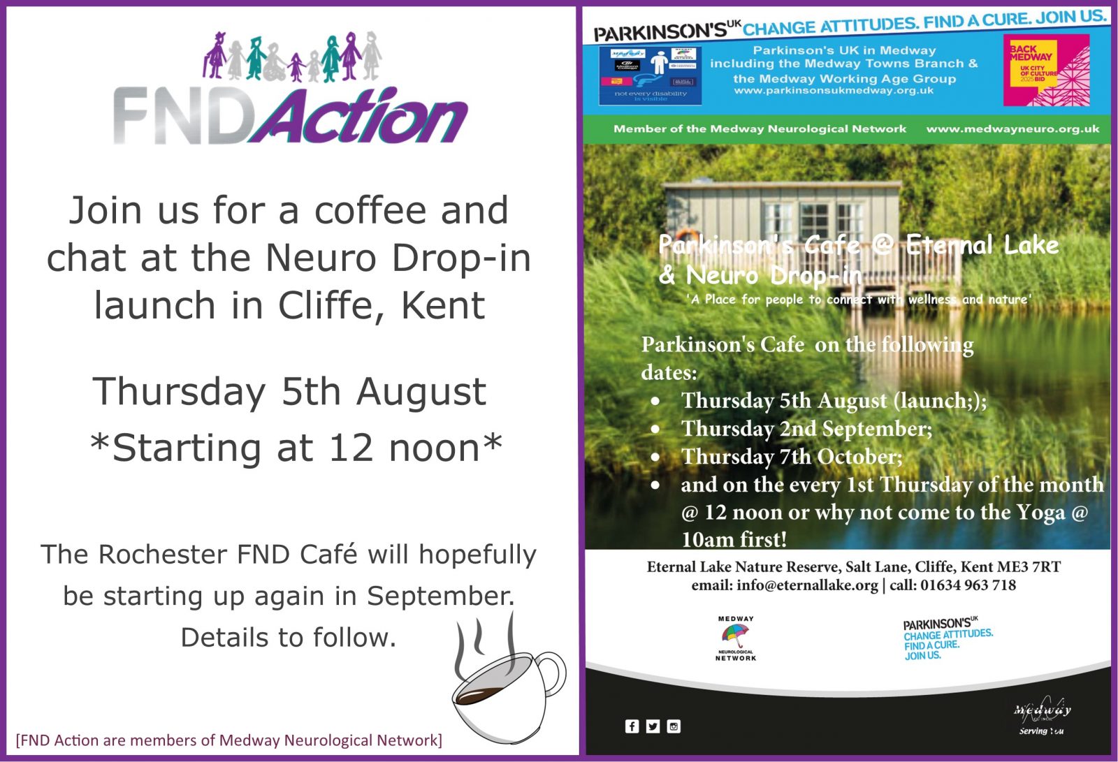 Thursday 5th August marks the return of FND Action Drop-ins - FND Action